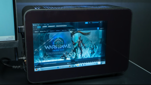The AquaTouch Mini PC combines a “see-through” touchscreen, Ryzen 9 ...
