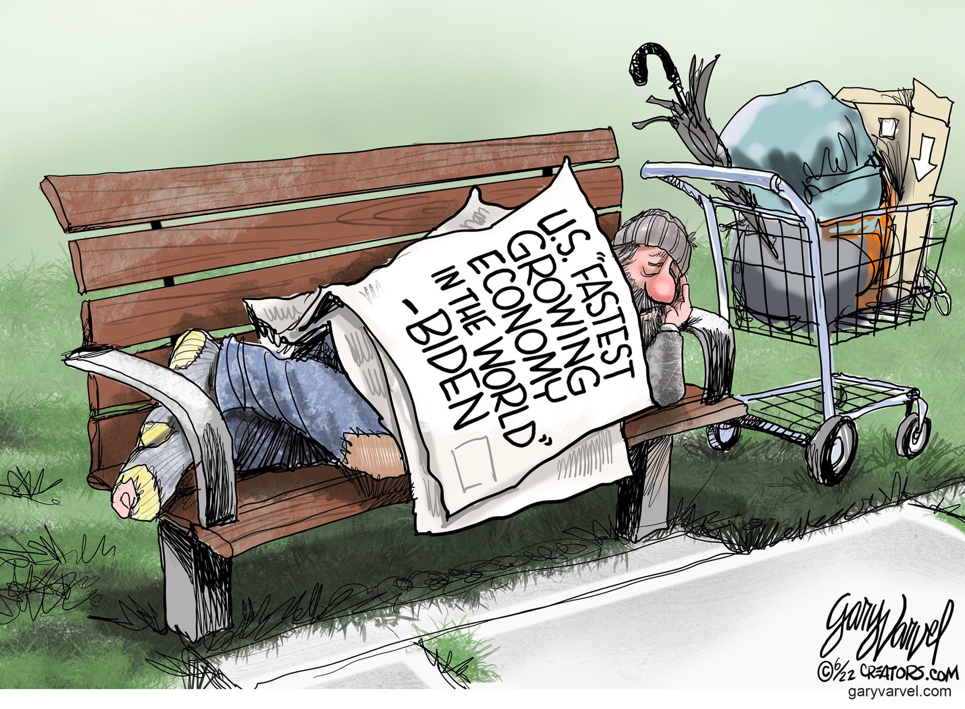 7 scathing cartoons about America's economic woes | The Week