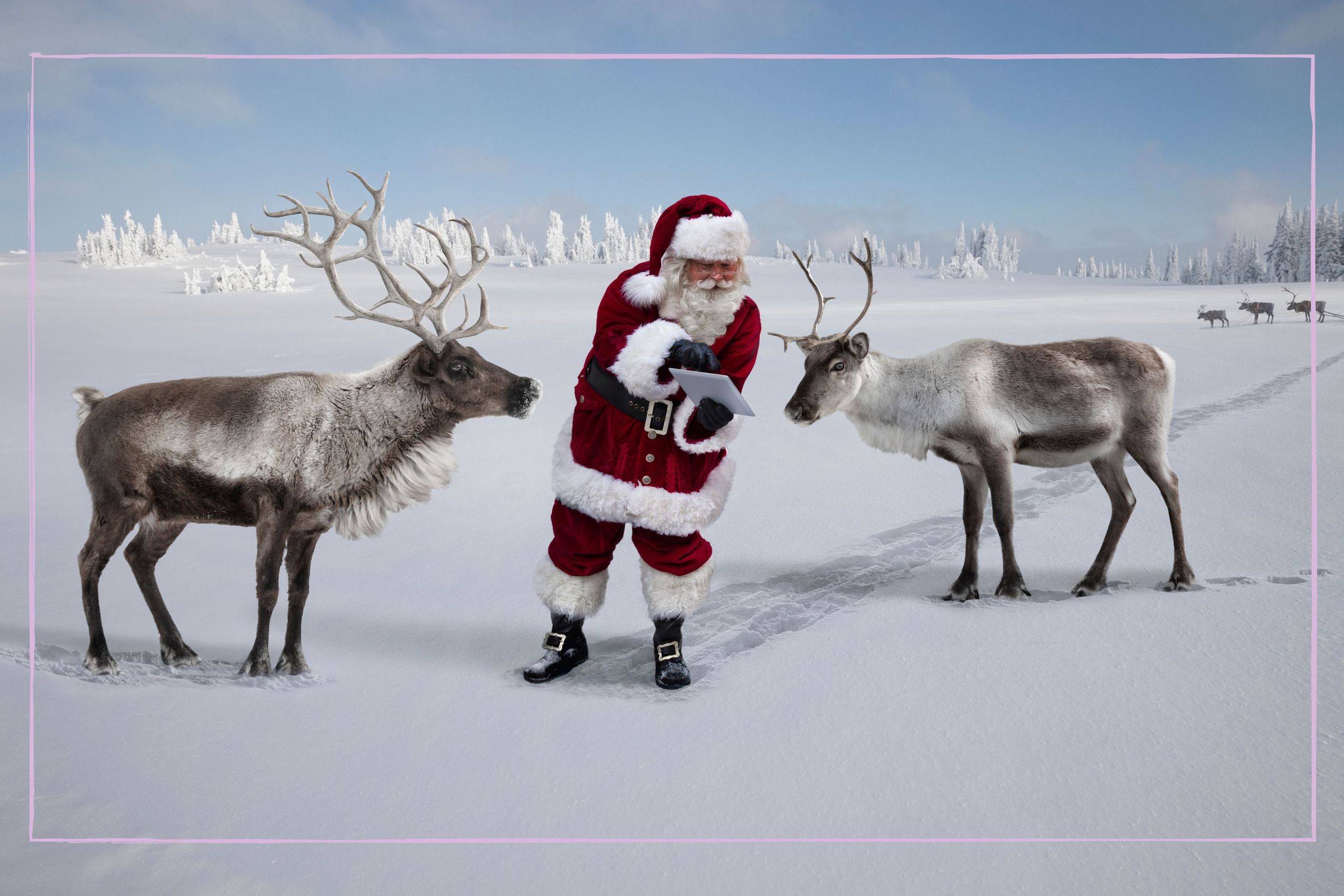 How many reindeer does Santa have and what are their names? | GoodtoKnow