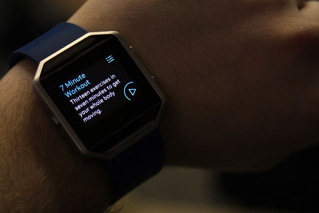 Using Fitstar on the Fitbit Blaze | iMore