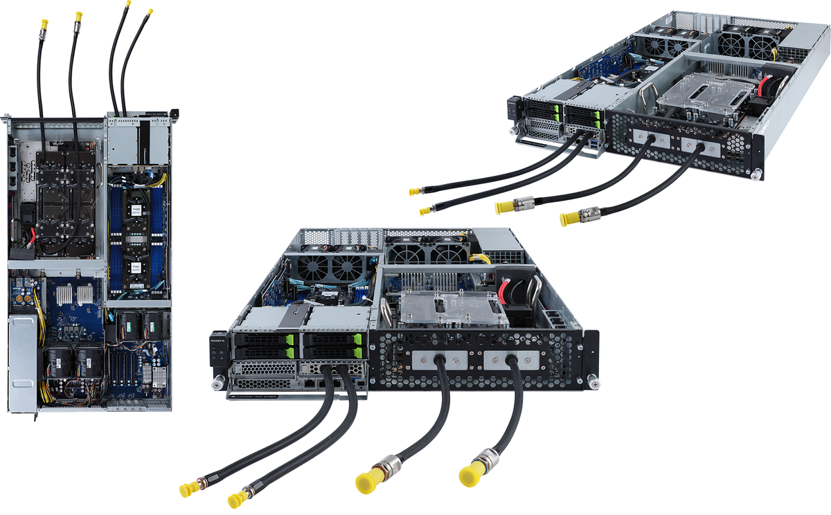 Gigabyte Adopts CoolIT Direct Liquid Cooling for Nvidia A100 Servers ...