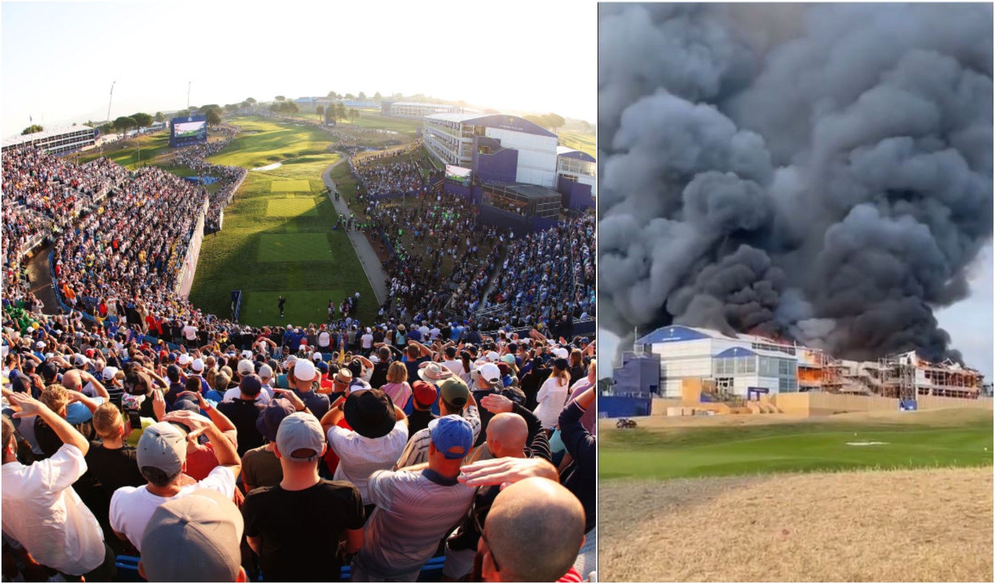 Ryder Cup Europe Launches Investigation After Huge Fire Breaks Out At ...