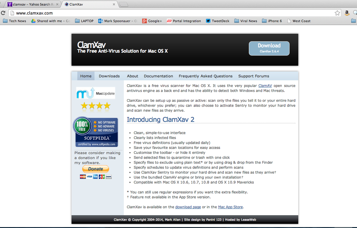 Clamxav for Mac Review - Open Source Antivirus Software | Tom's Guide