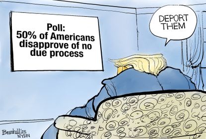 5 low approval cartoons about poll numbers | The Week