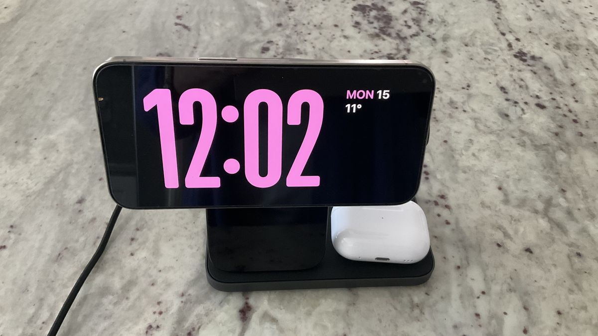 NOMAD Stand One Max Review: Classy but imperfect 3-in-1 MagSafe charger ...