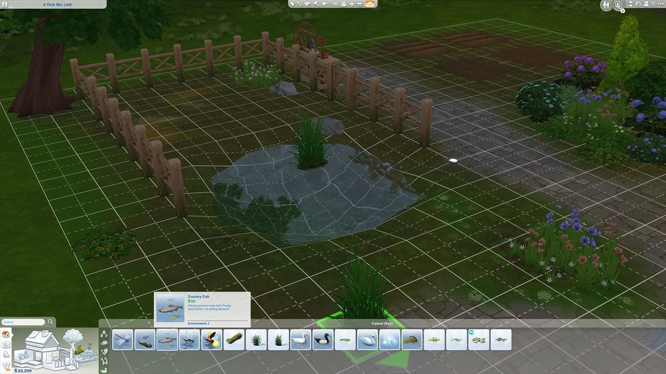 How to build a pond in The Sims 4 | GamesRadar+