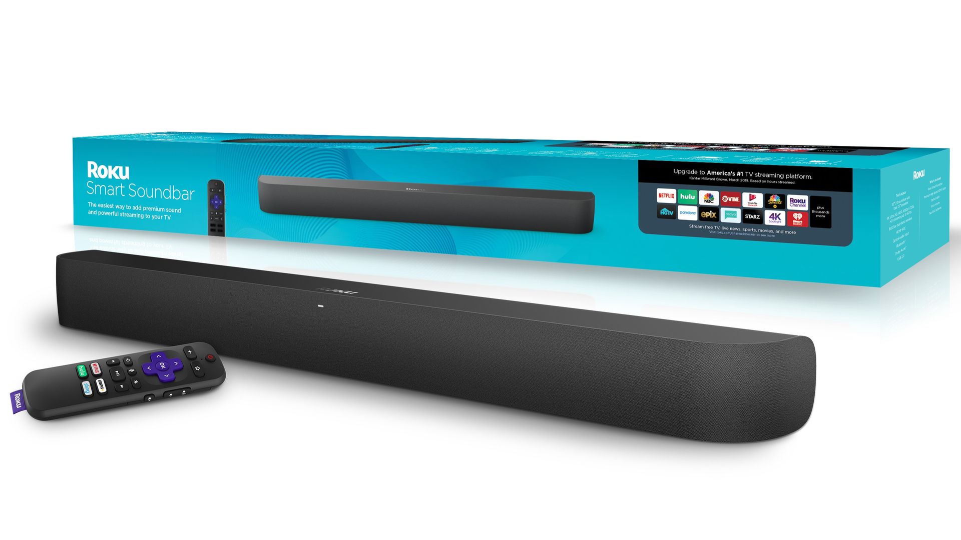 The Roku Smart Soundbar comes with a 4K Roku player built-in | TechRadar