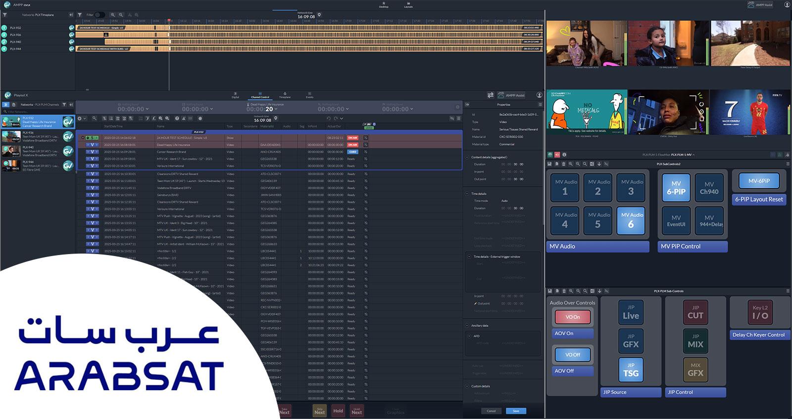 Arabsat Launches New Cloud-Based Playout Services Using Grass Valley’s ...