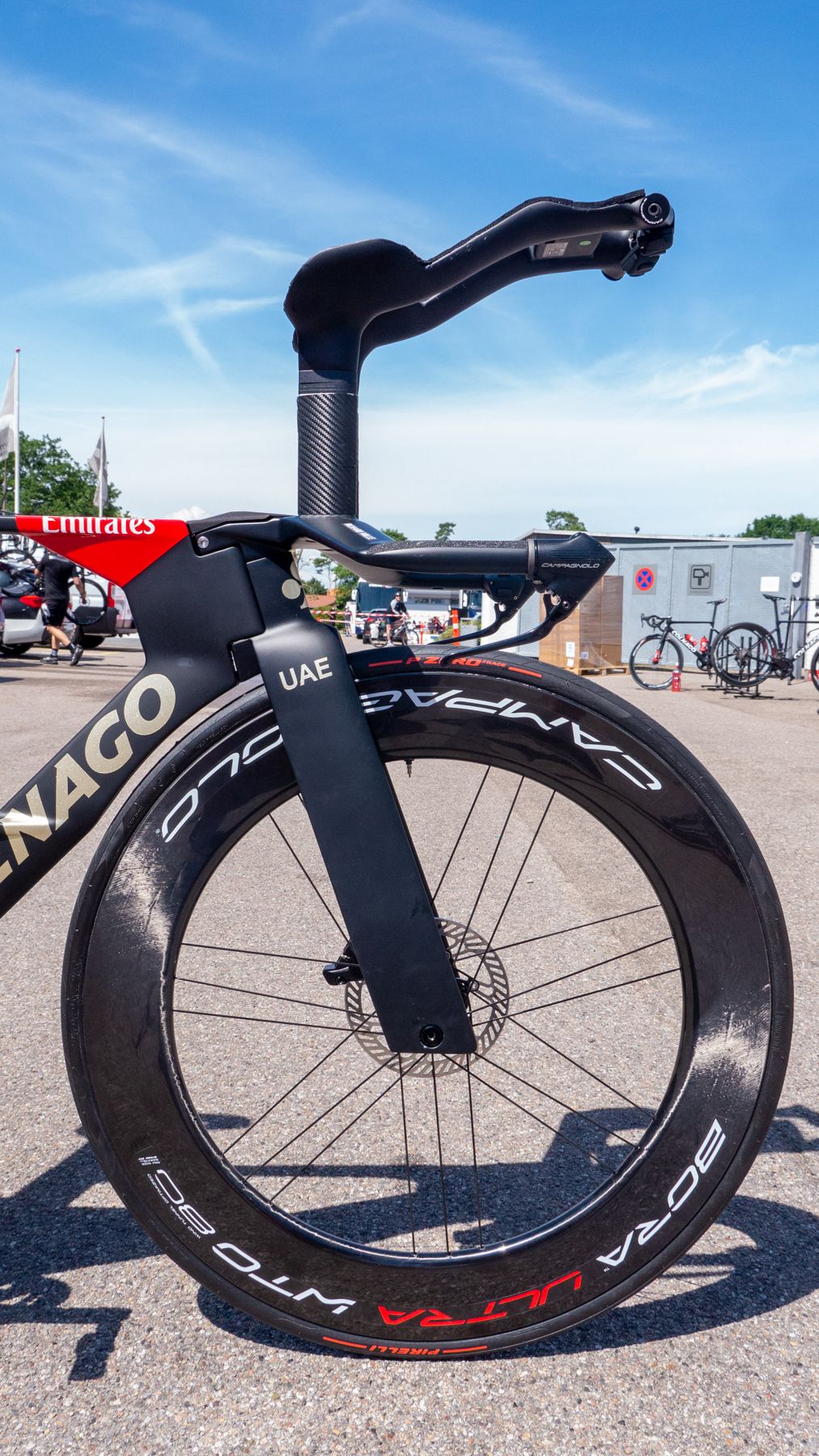 UAE Team Emirates' time trial bike: Up close with the new Colnago TT1 ...