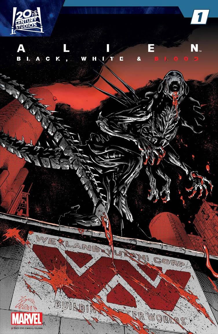 Xenomorphs strike terror in deep space in Marvel Comics' 'Alien: Black ...