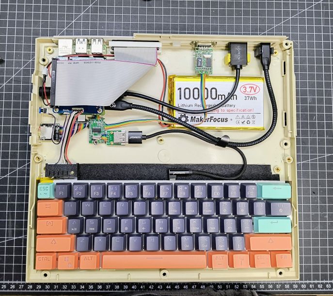 Maker resurrects Toshiba T1000 with a Raspberry Pi 4 and a slew of ...