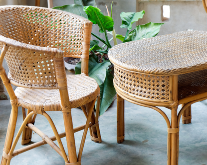 How to maintain wicker furniture and keep it hydrated | Homes and Gardens