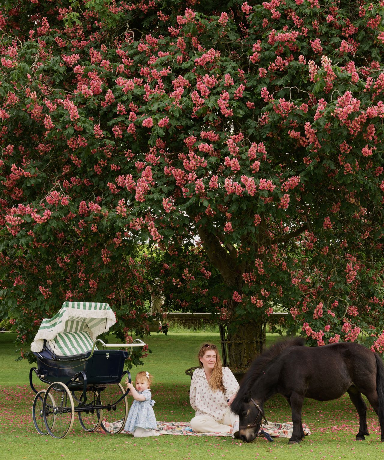 Flora Soames shares how to attain British style with pattern | Homes ...