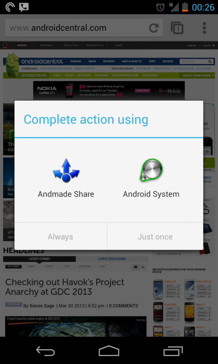 Andmade Share: For a more robust sharing menu | Android Central