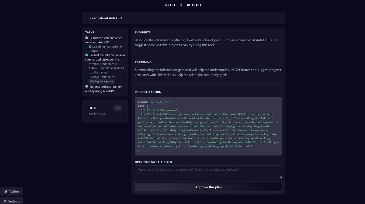 AutoGPT is the first ChatGPT-based AI tool that could start to do your ...