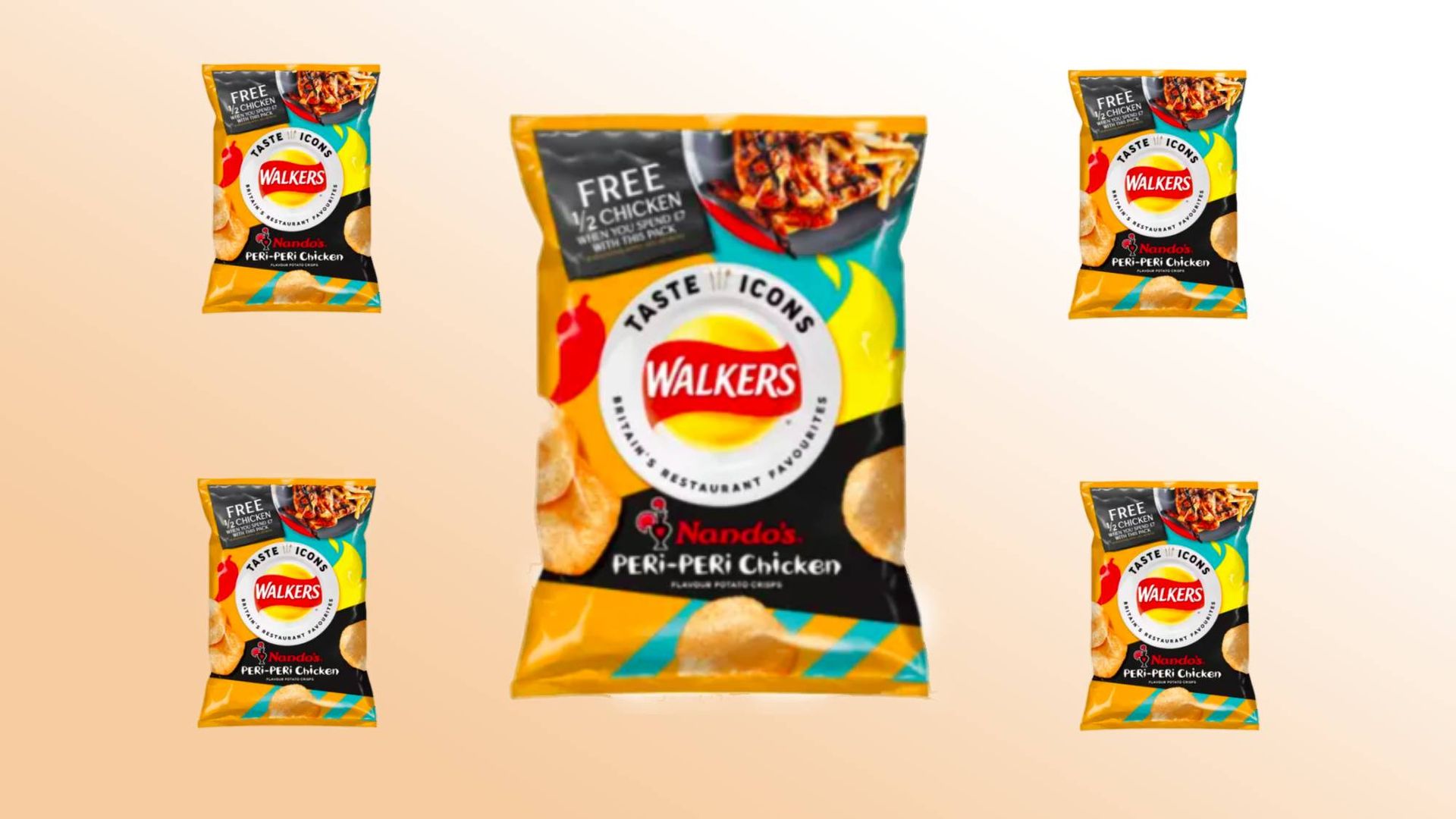 Nando's crisps are now a thing for anyone missing PERi-PERi chicken ...