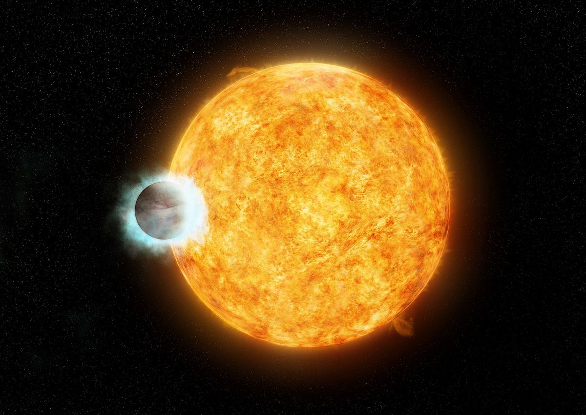 This Huge Alien Planet Is Making Its Host Star Age Prematurely | Space