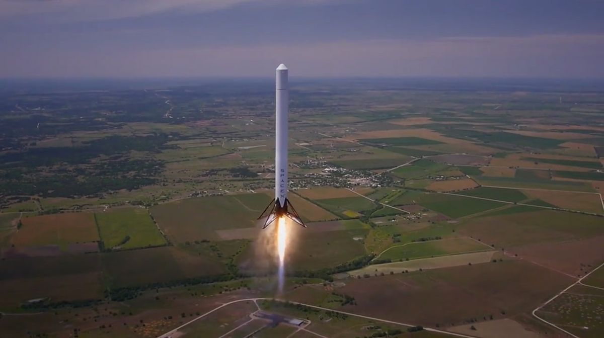 SpaceX's Innovative Reusable Rocket Soars to 3,300 Feet and Lands ...