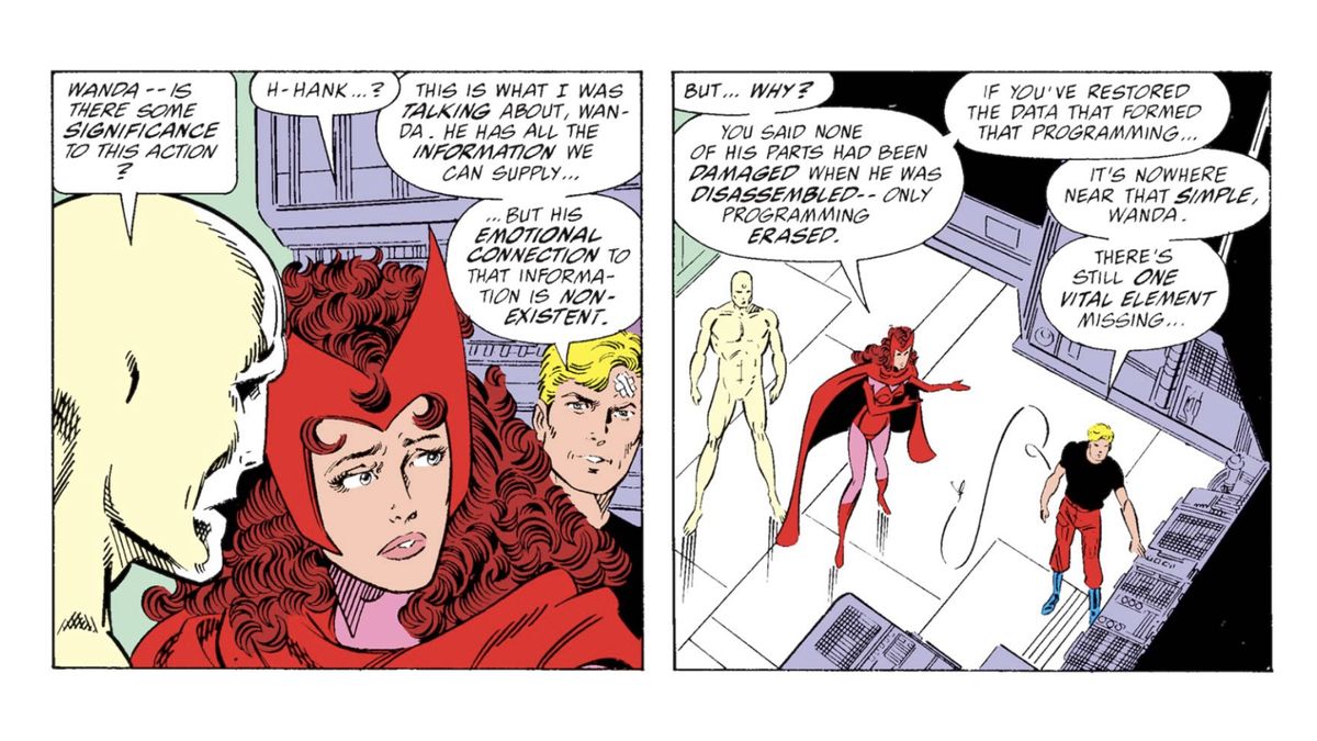 Vision Quest - the comic story that changed the Vision and Wanda ...