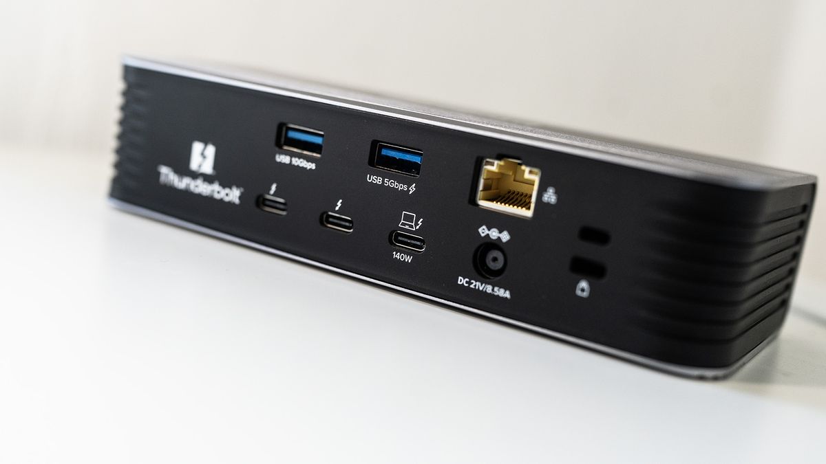 Plugable TBT-UDT3 review: this Thunderbolt 5 dock is a speedy budget contender | Creative Bloq