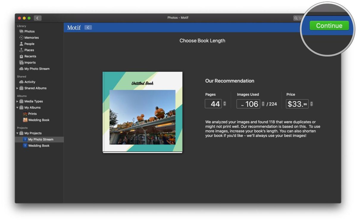 How to use Motif to create the perfect photo book | iMore