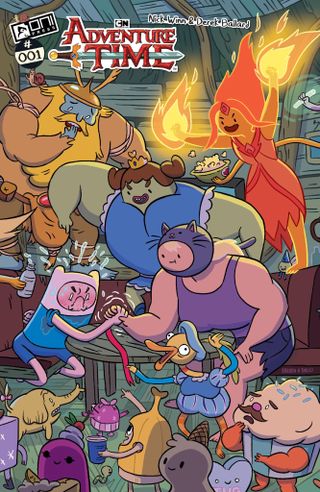 Oni Press shares an exclusive preview of the first Adventure Time comic ...