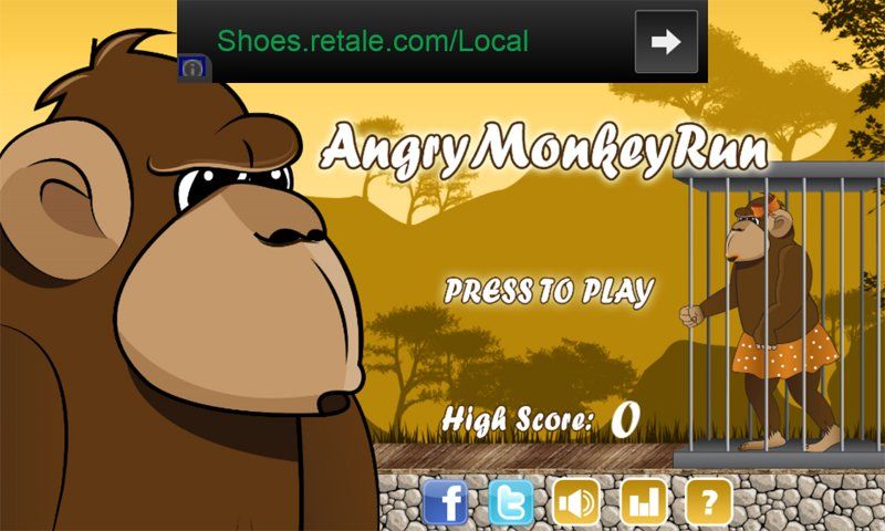 Angry Monkey Run, a Windows Phone with potential but still a little ...