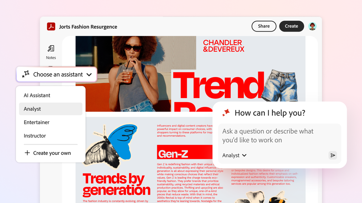 Adobe launches new Acrobat Studio for PDF power users - and it has more AI than you'll know what ...