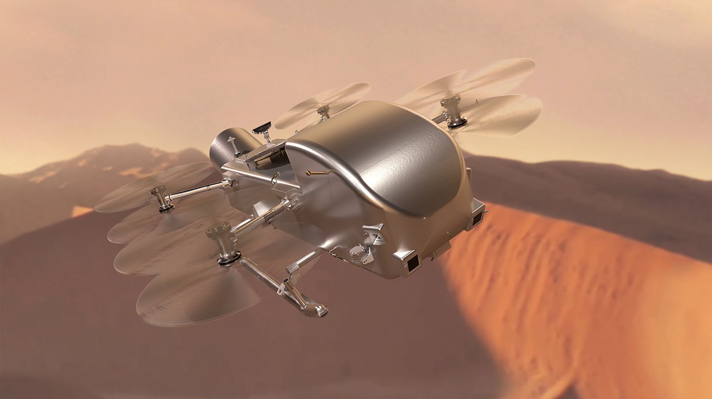 NASA's Dragonfly nuclear-powered helicopter clears key hurdle ahead of ... NASA's Dragonfly nuclear-powered helicopter clears key hurdle ahead of ...