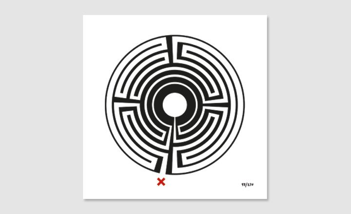 Mark Wallinger's 'Labyrinth' artworks for the London Underground ...