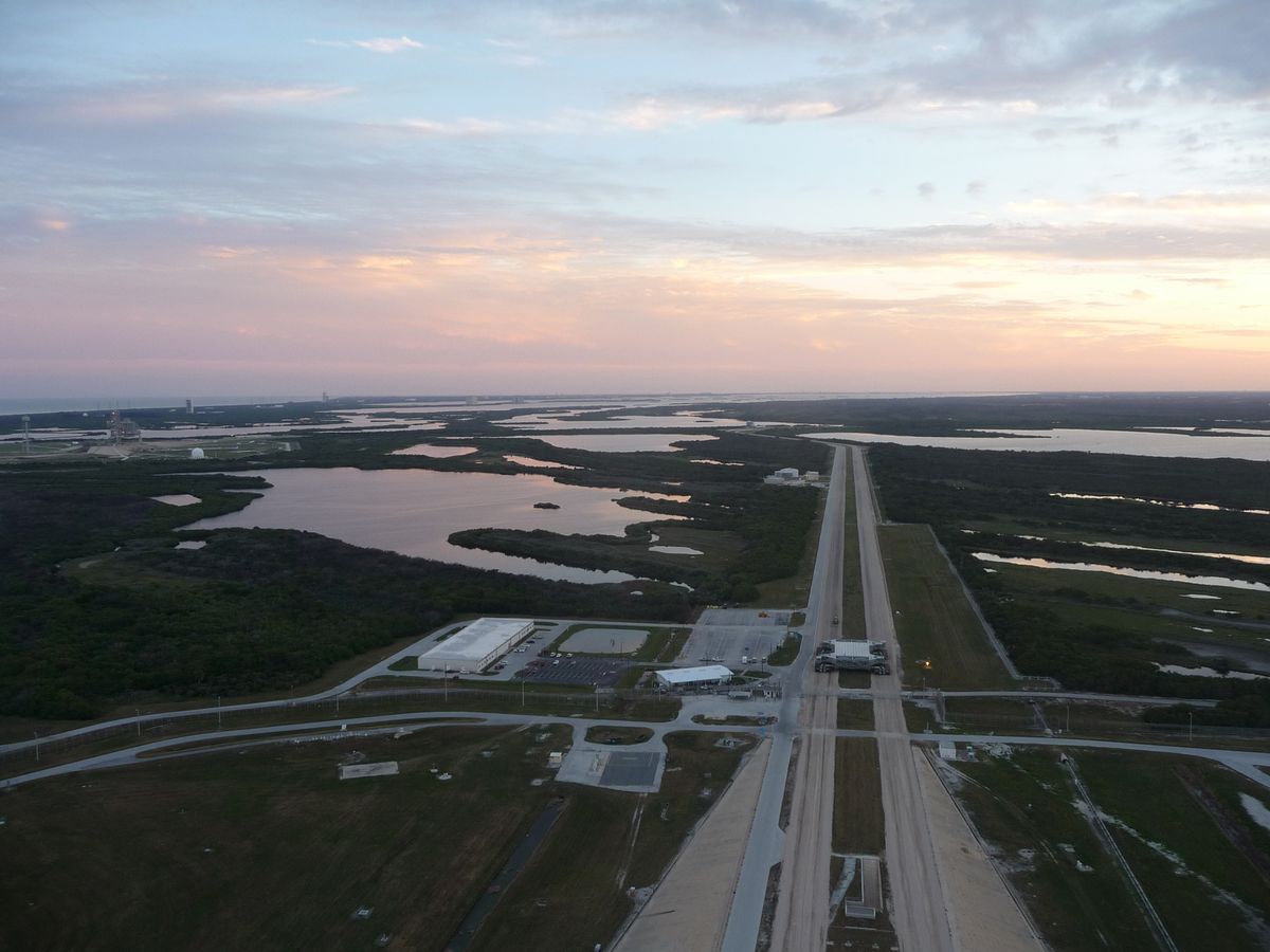 Photos: Atop NASA's Huge Mobile Launch Tower | Space