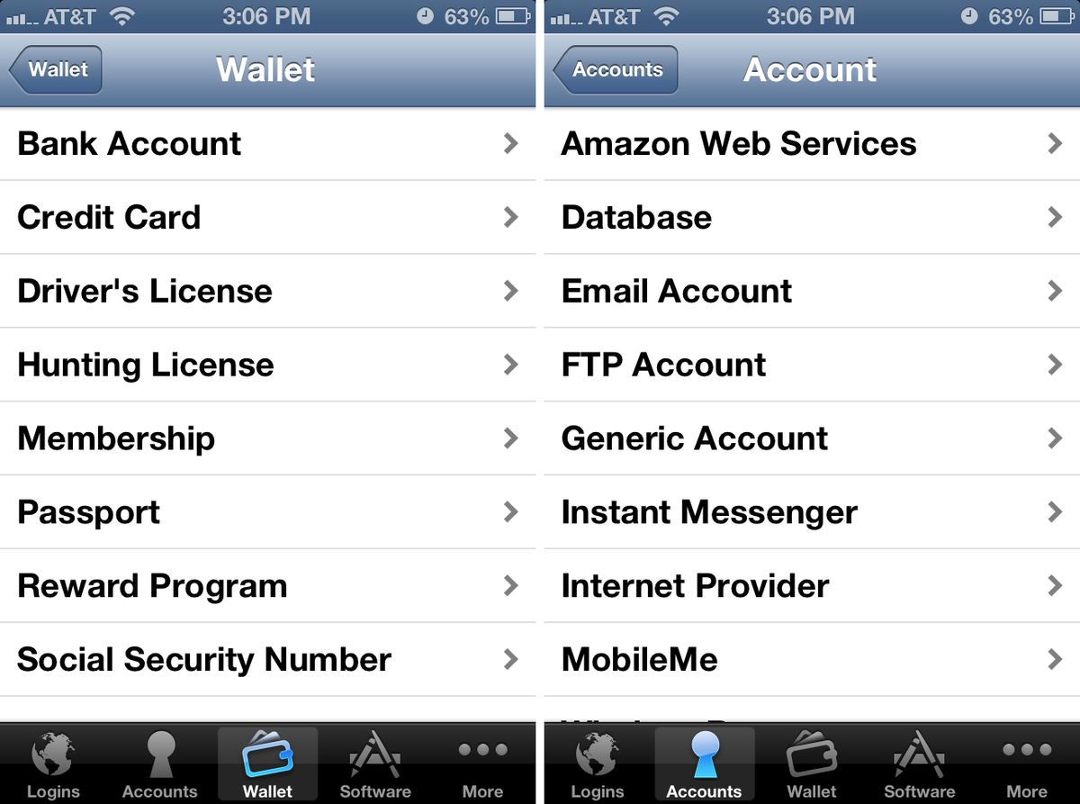 1Password vs. LastPass vs. mSecure: iPhone password management app ...