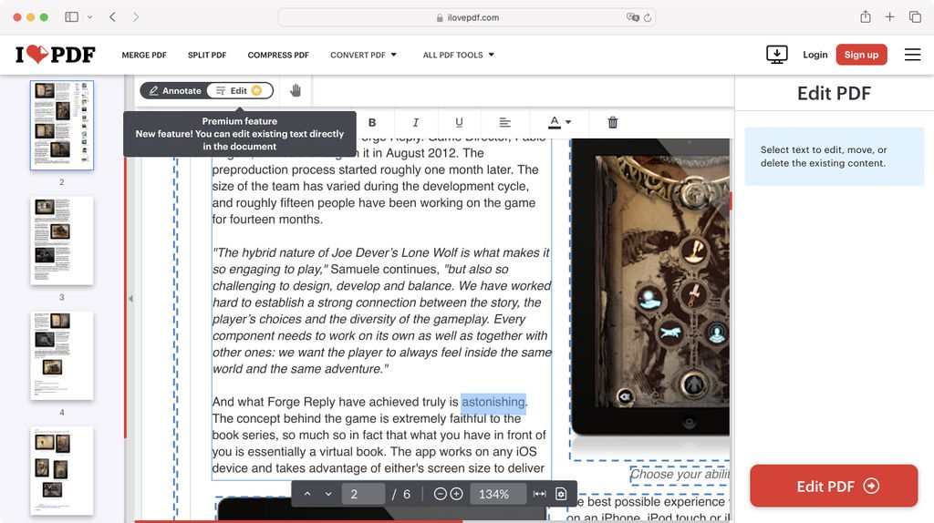 I Love PDF review | TechRadar