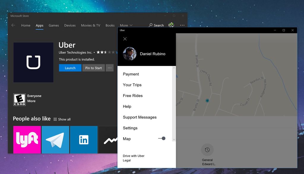 Uber relaunches as a Progressive Web App on Windows 10 | Windows Central