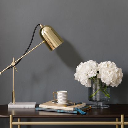 Metallic lamps are the 'it' lighting buy of the moment | Ideal Home