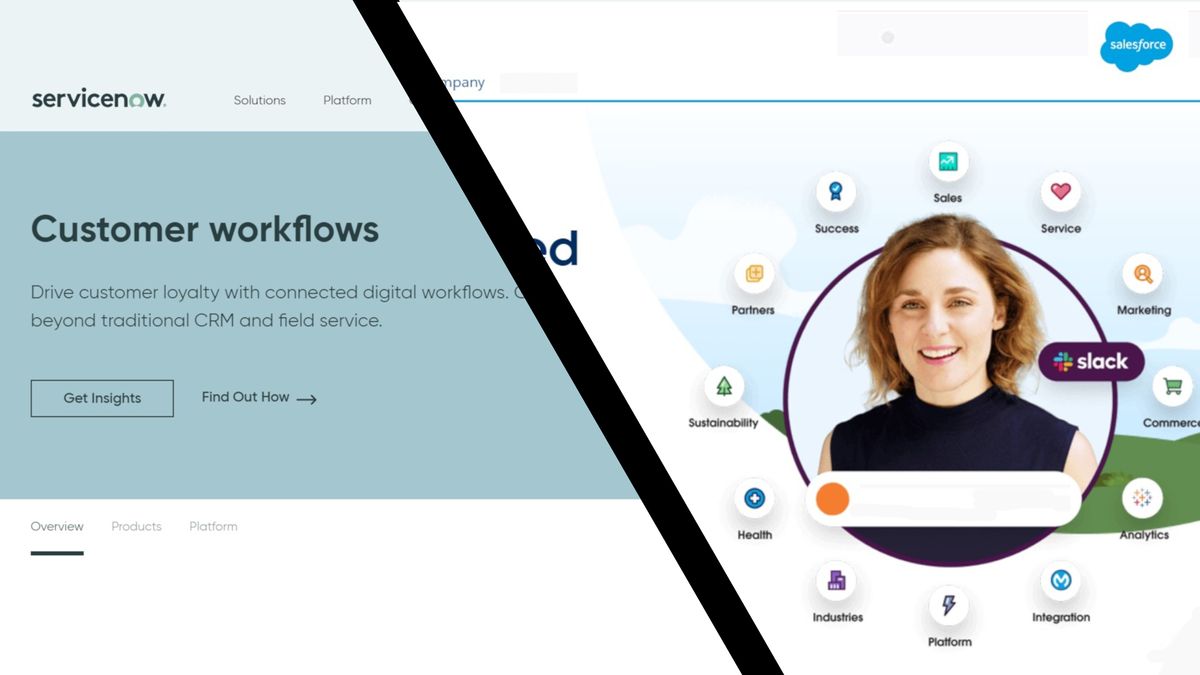 Salesforce vs ServiceNow | TechRadar