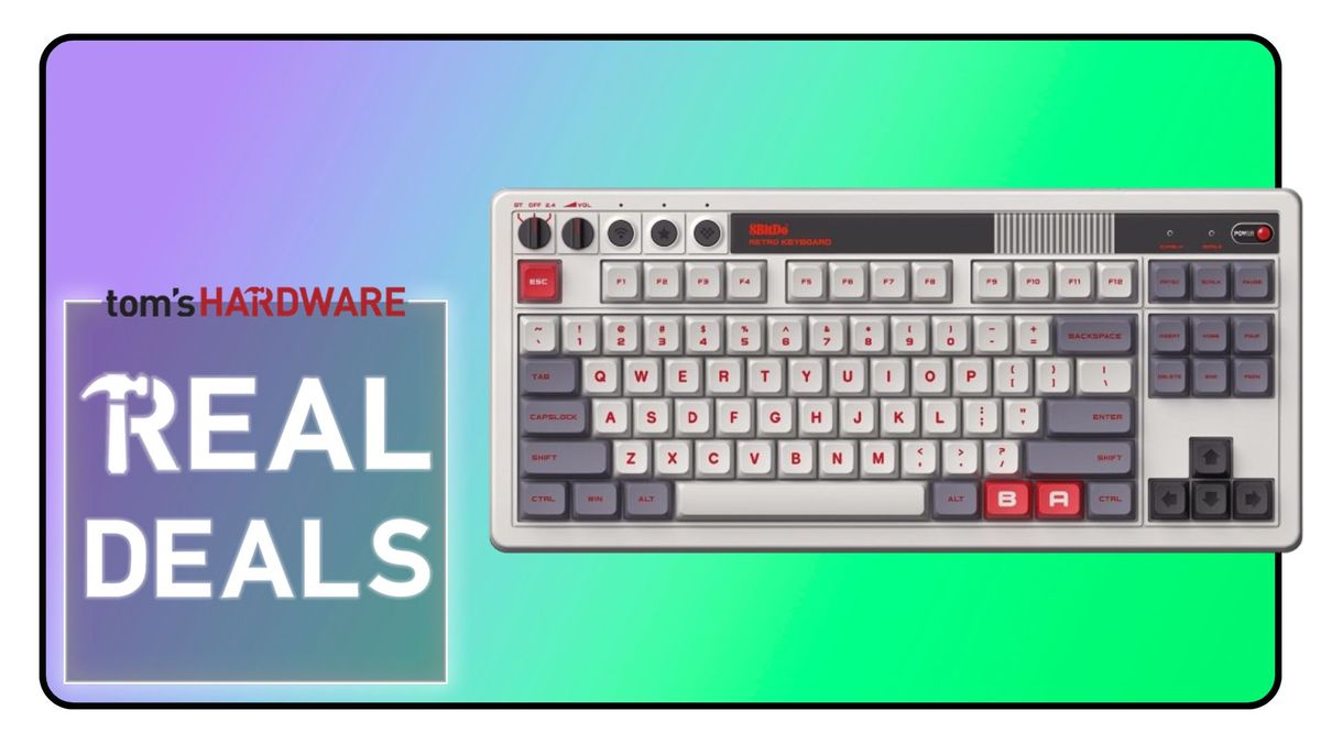 Grab this cool retro console inspired keyboard for just $83 | Tom's ...