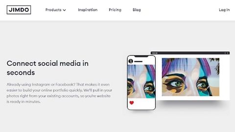 Jimdo review | Creative Bloq