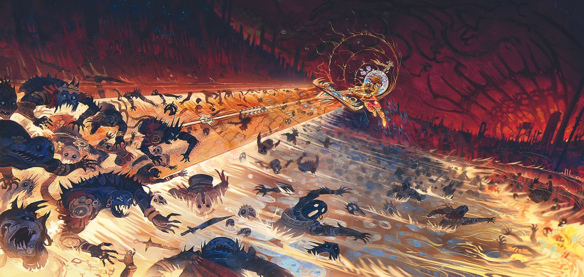 This vibrant fantasy style was inspired by classic French comic artists ...