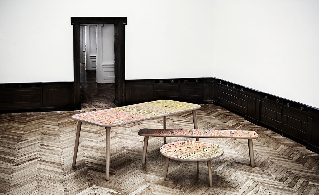 Snedker Studio debuts new marbleised furniture collection | Wallpaper*