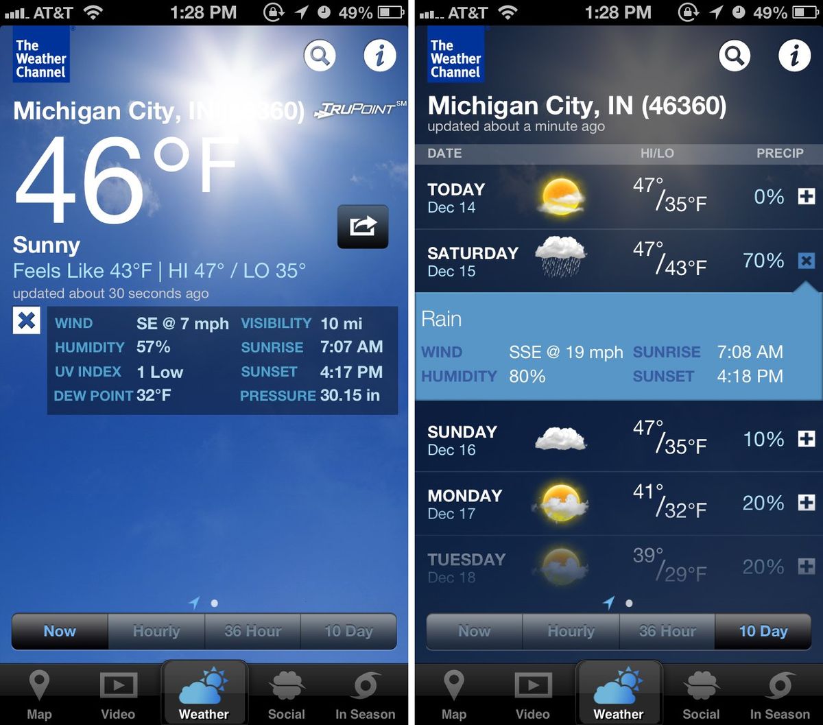 The Weather Channel Max vs. AccuWeather vs. Weather Live: Hardcore ...