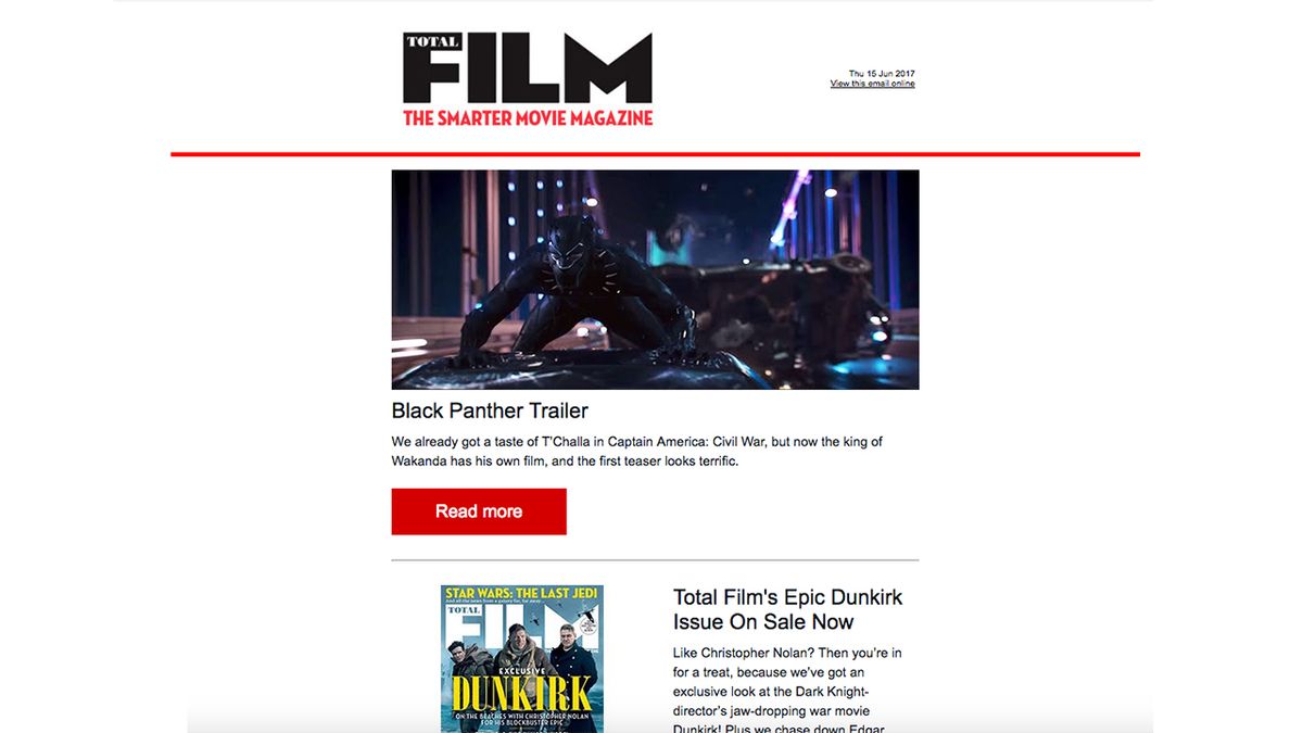 Sign up for the Total Film newsletter – bringing all the latest movie ...