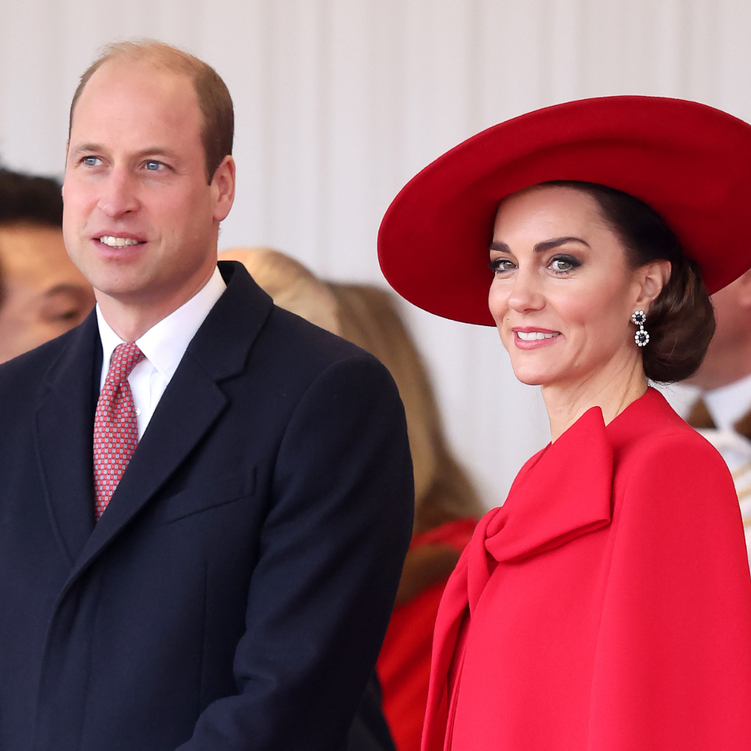 Prince William and Kate Middleton's rare PDA caught on camera | Marie ...