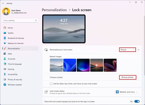 How to customize Lock screen settings on Windows 11 | Windows Central