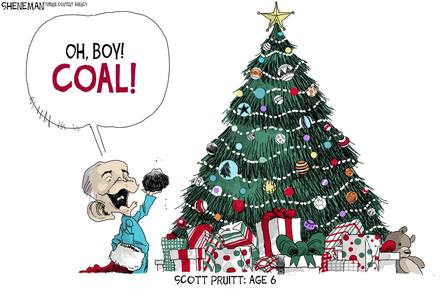 Political cartoon U.S. Scott Pruitt EPA coal | The Week
