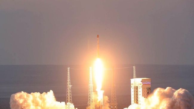 Iran launches military satellite, sending nation's largest payload to ...
