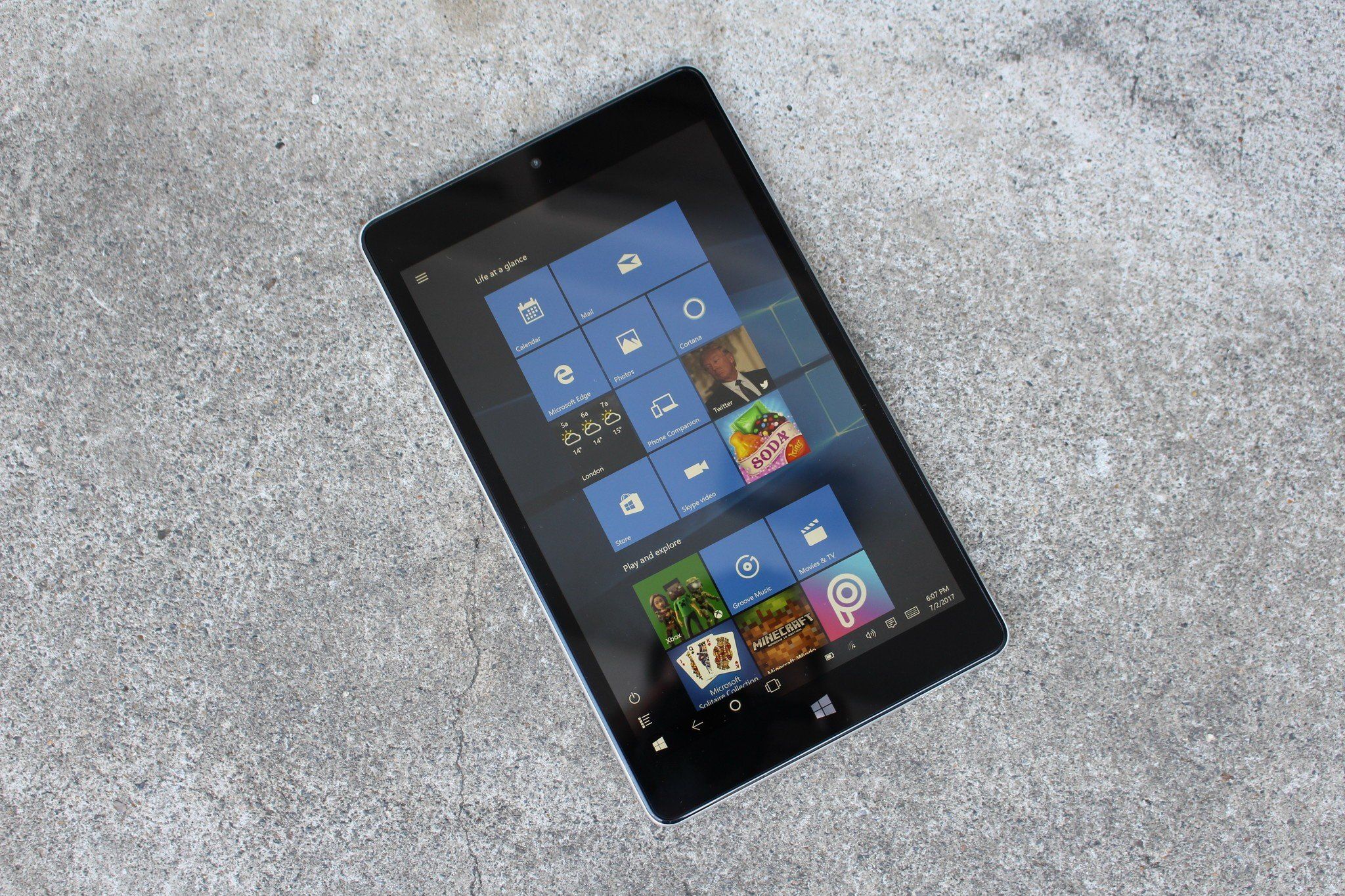 First impressions of the NuVision 8-inch Windows 10 tablet | Windows ...