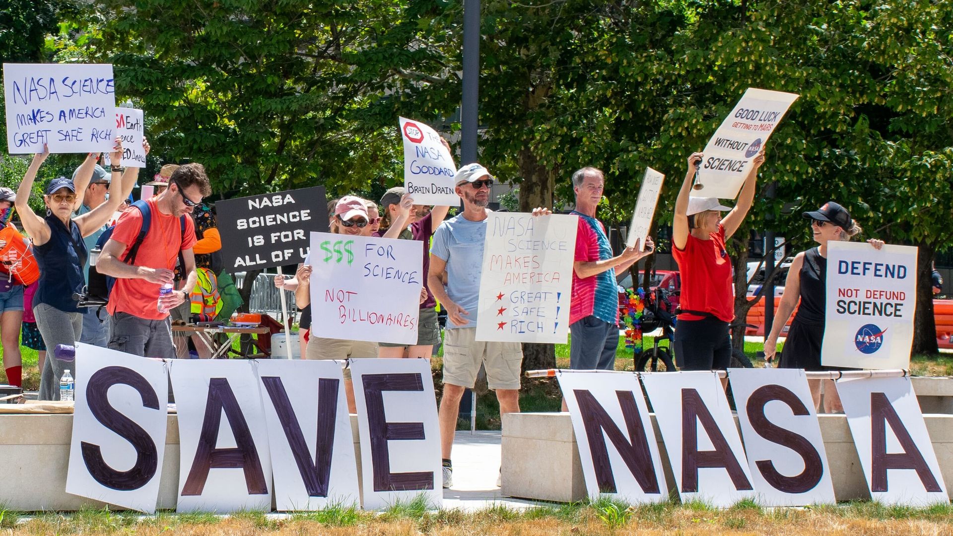 NASA workers plan 3rd protest at D.C. headquarters on Sept. 15 to ...