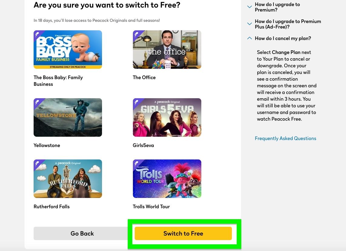 How to cancel a Peacock subscription | Tom's Guide