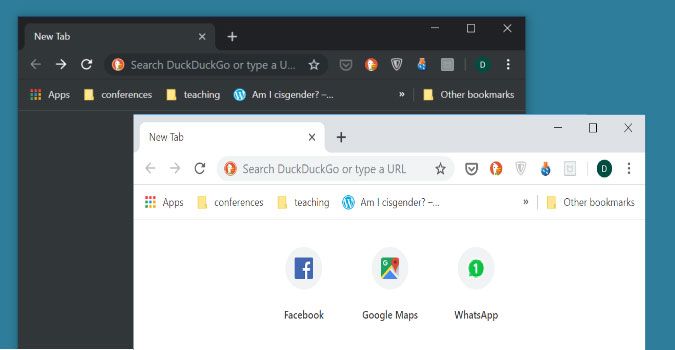 How to Use Chrome in Light Mode With a Windows 10 Dark Mode Theme ...
